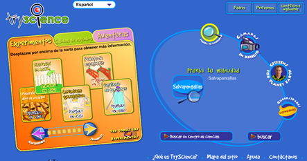 Una tiza y tú: Recurso del día: Tryscience. ¡Tomando nota de sus consejos!